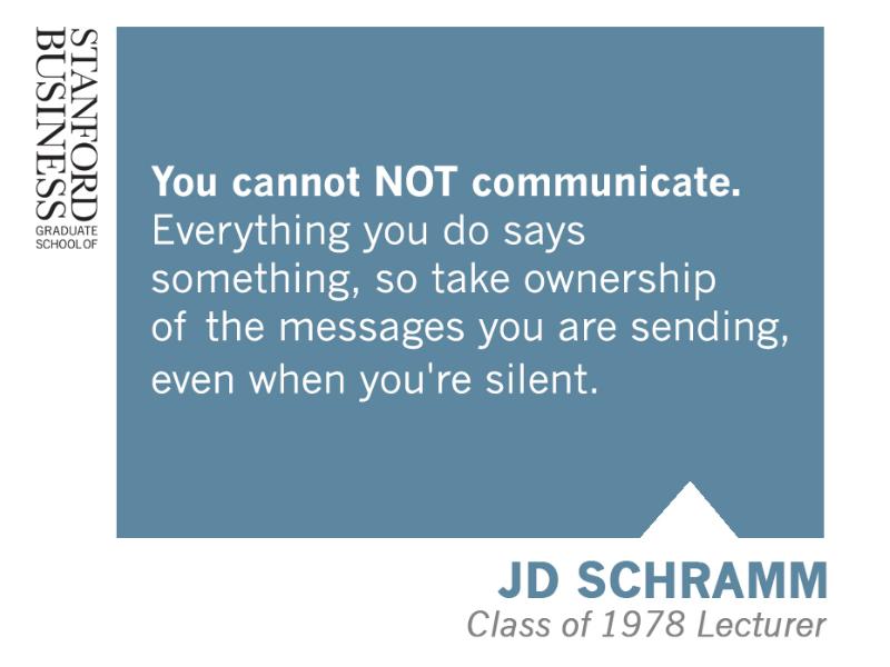 Words of Wisdom for the Class of 2015 From members of the Stanford GSB ...