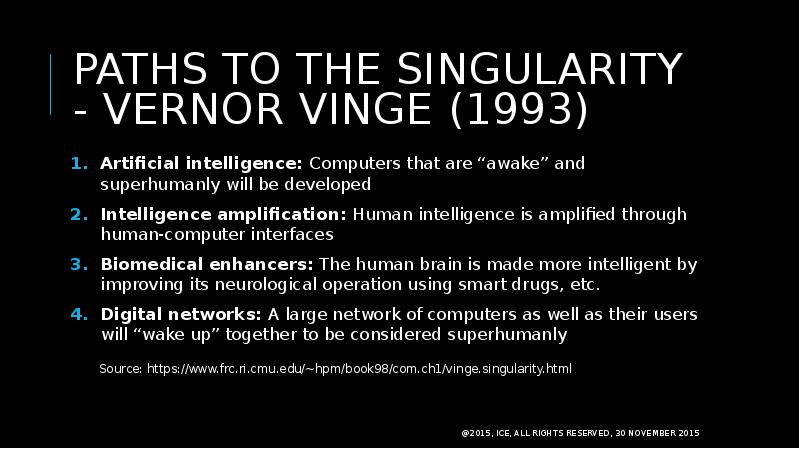 The Technological Singularity