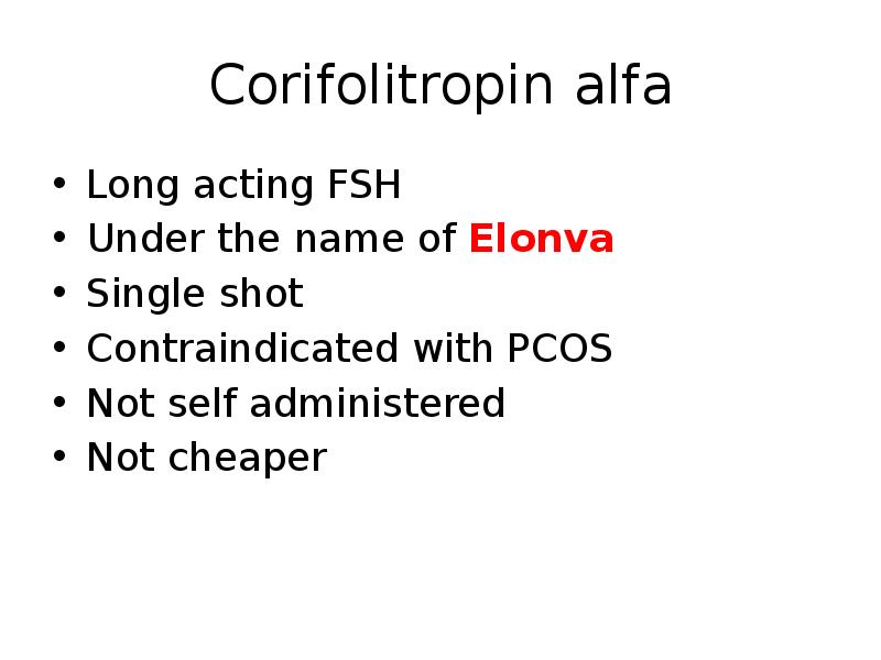 What’s New??? Reproductive Medicine