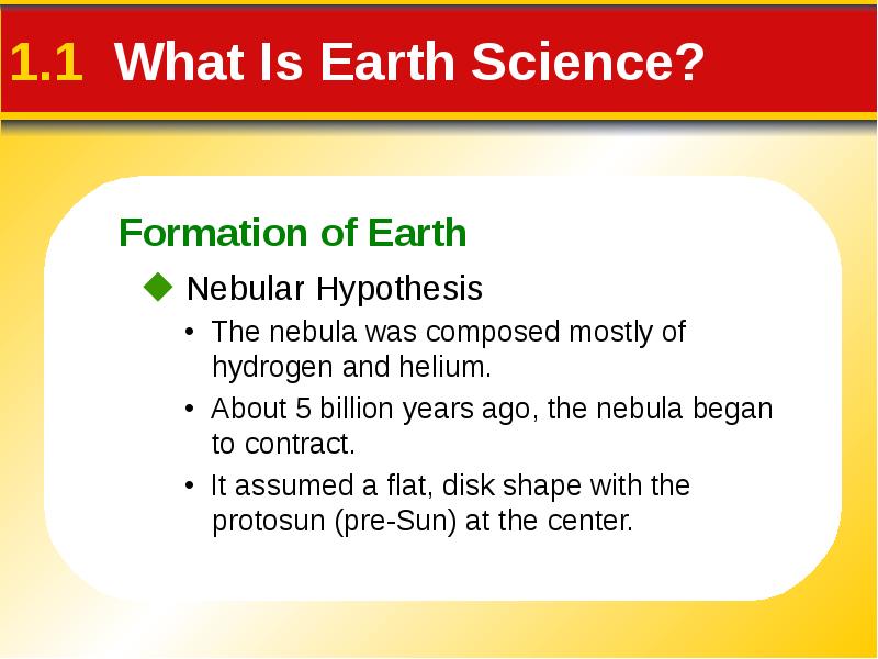 EARTH SCIENCE