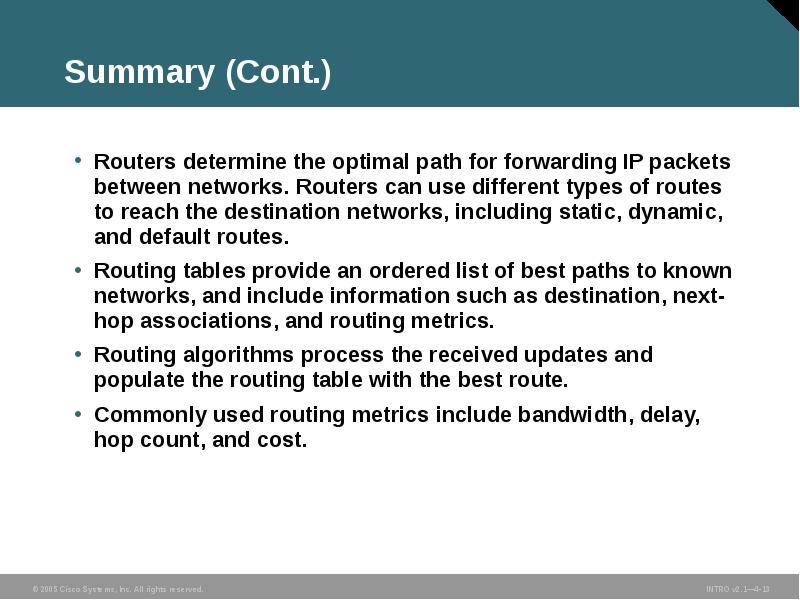 Exploring How Routing Works