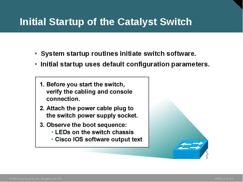 Starting a Switch