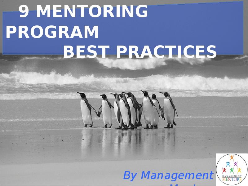 9 MENTORING PROGRAM BEST PRACTICES