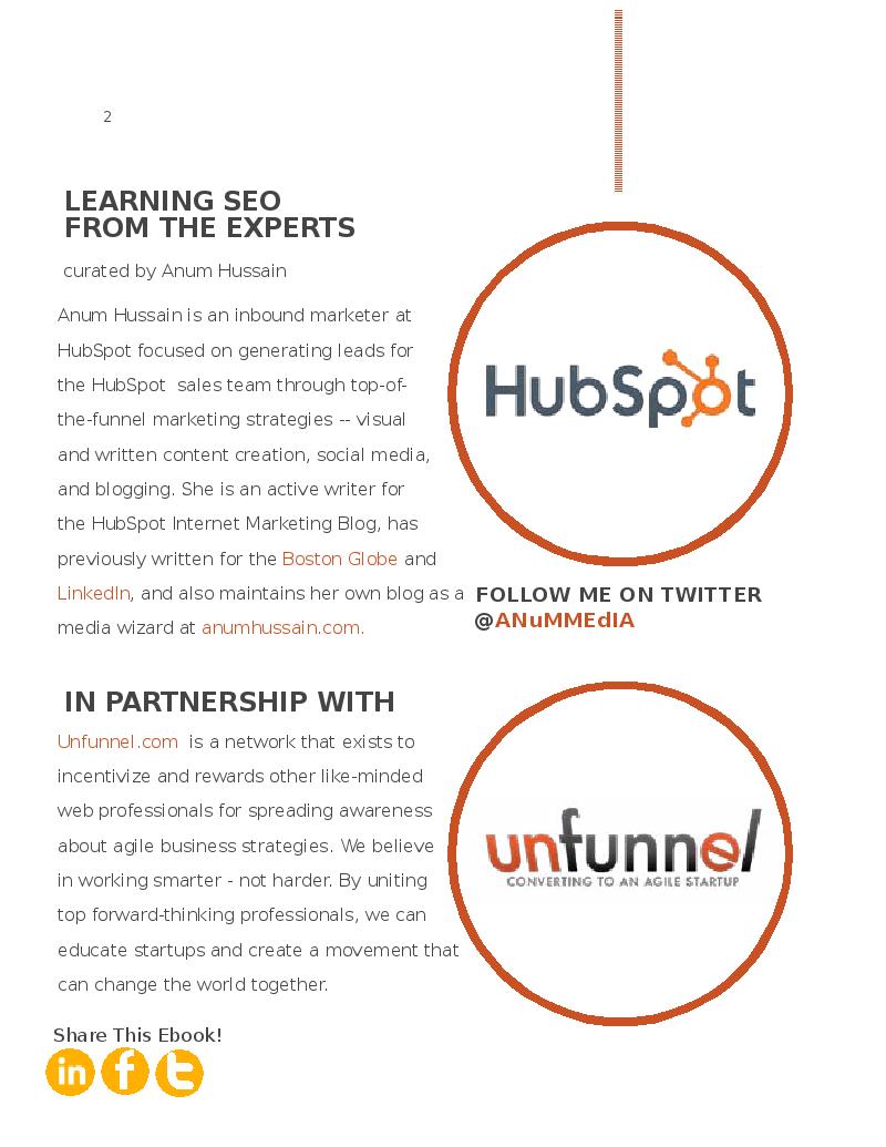 Learning SEO from the Experts
