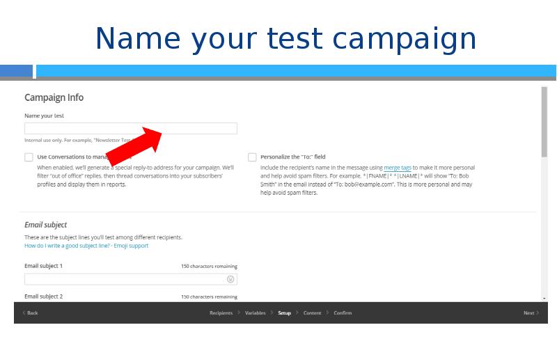 How to Create an A/B Split Test Campaign in MailChimp