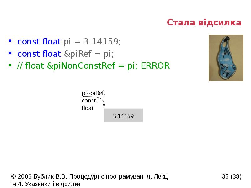 Бублик Володимир Васильович Процедурне програмування C/C++ Лекція 4 ...