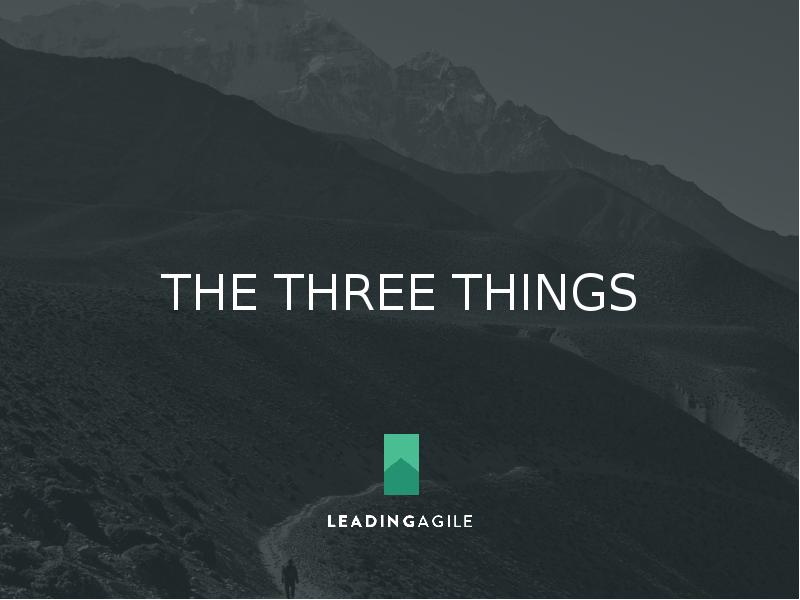 THE THREE THINGS