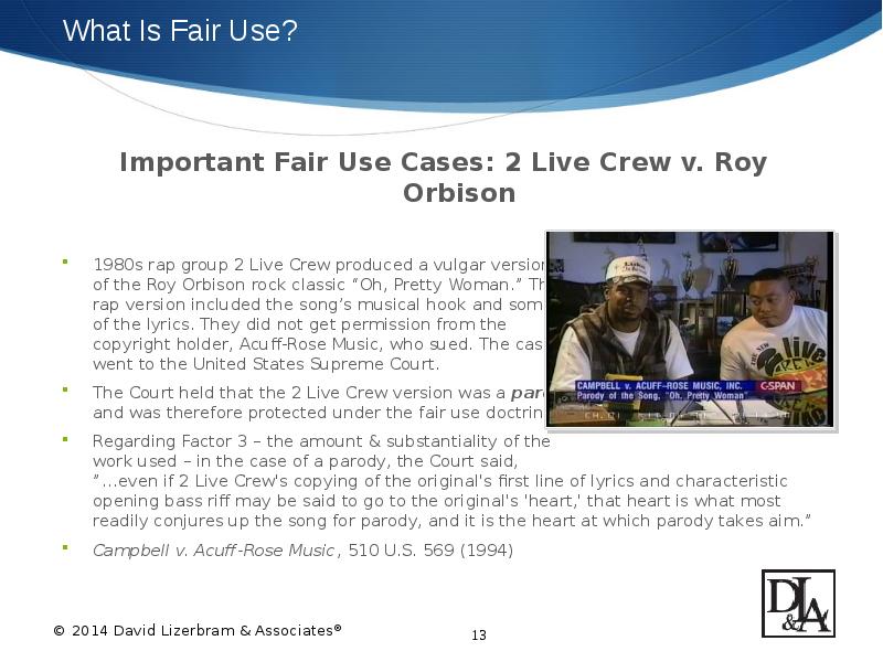 What Is Fair Use?
