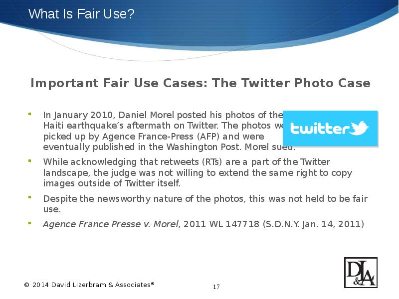 What Is Fair Use?