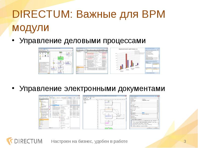 DIRECTUM + Business Studio = Полный цикл BPM
