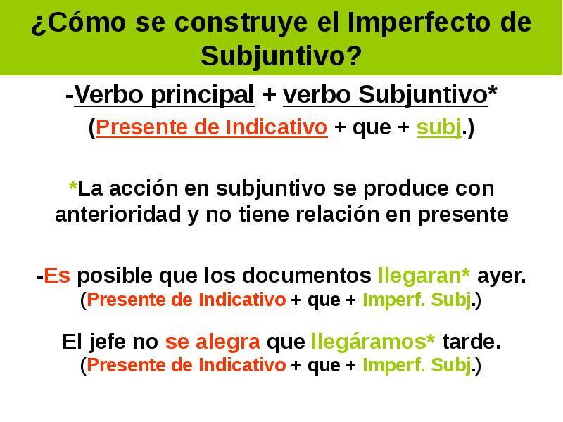 Bienvenidos al maravilloso mundo de los Pasados del Subjuntivo