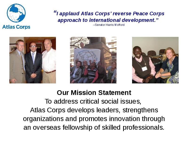 developing the world’s best social change leaders