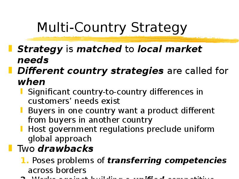 Topic 6: Strategies for Competing in Global Markets - презентация ...