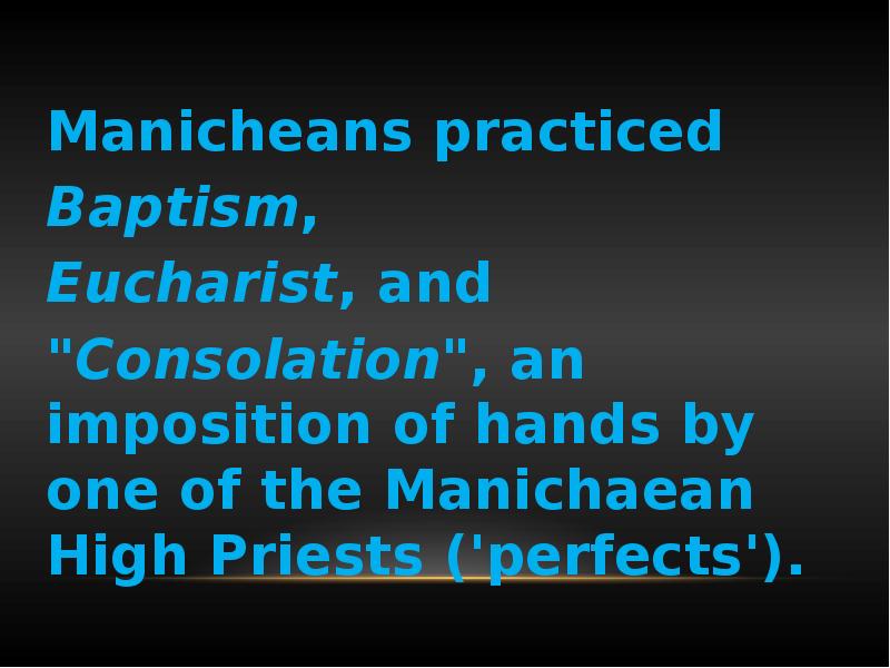 50 Years of European Manichaeism