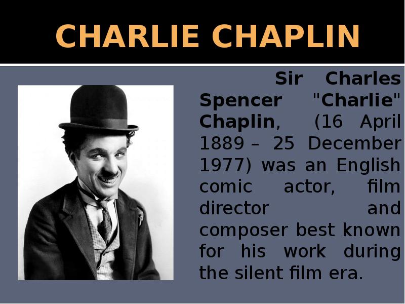Charlie Chaplin