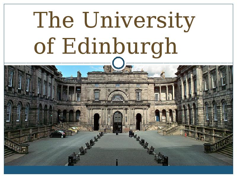 The University of Edinburgh