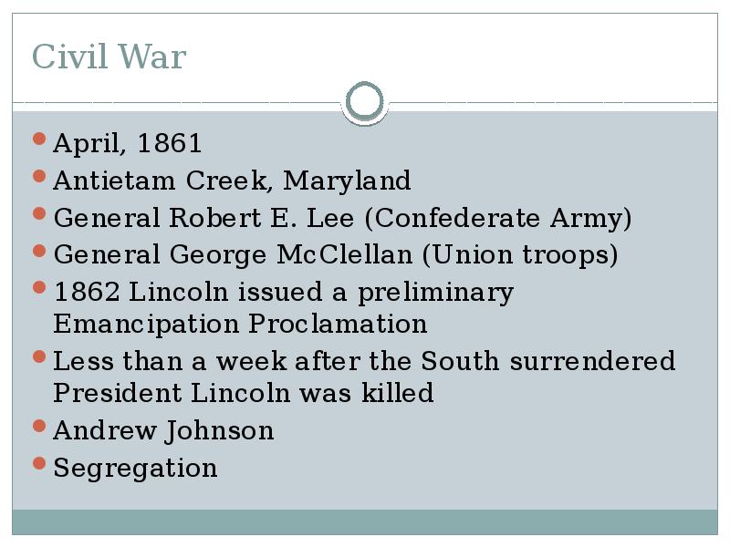 An Outline of American History