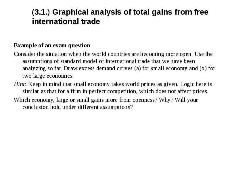 International Trade : Theory and Policy