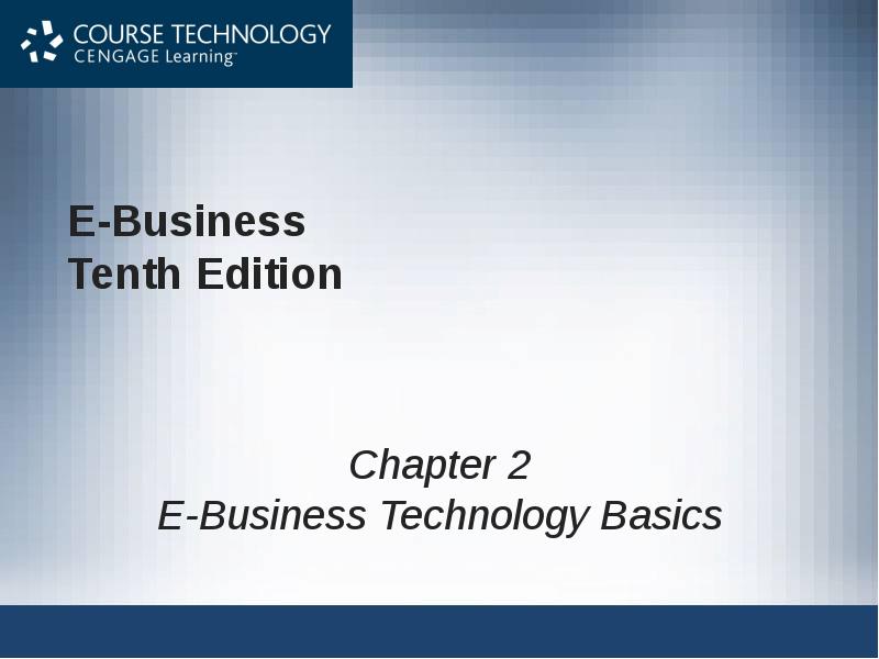 E-Business Tenth Edition