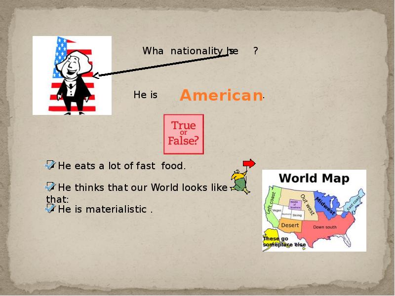 STEREOTYPES Nationalities