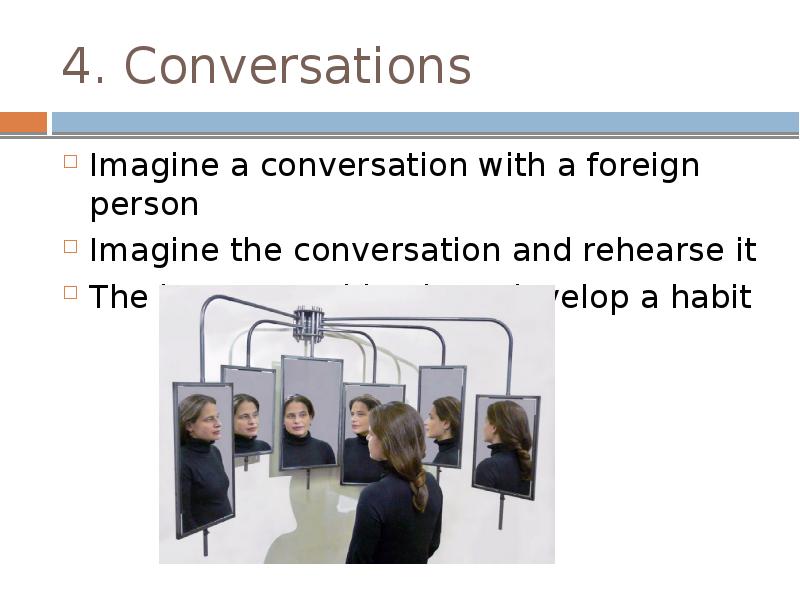 How to think in english?