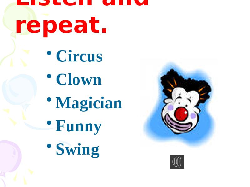 At the Circus!