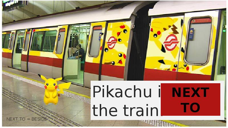 PLACE PREPOSITIONS WITH POKÉMON GO