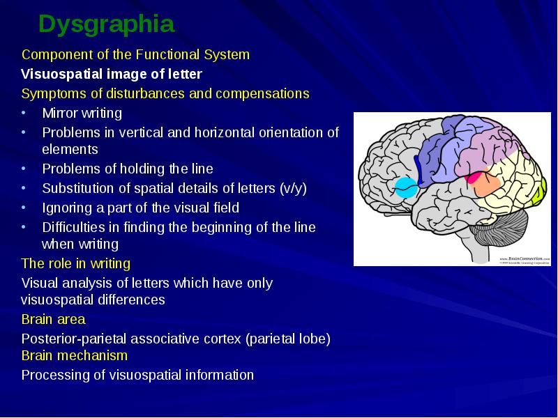 Dysgraphia