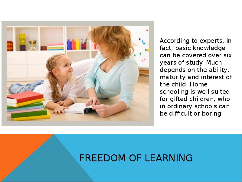 Pros and cons of home schooling children