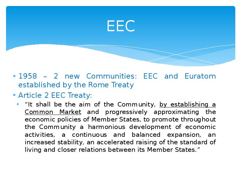 HISTORY OF EUROPEAN INTEGRATION - презентация, доклад, проект