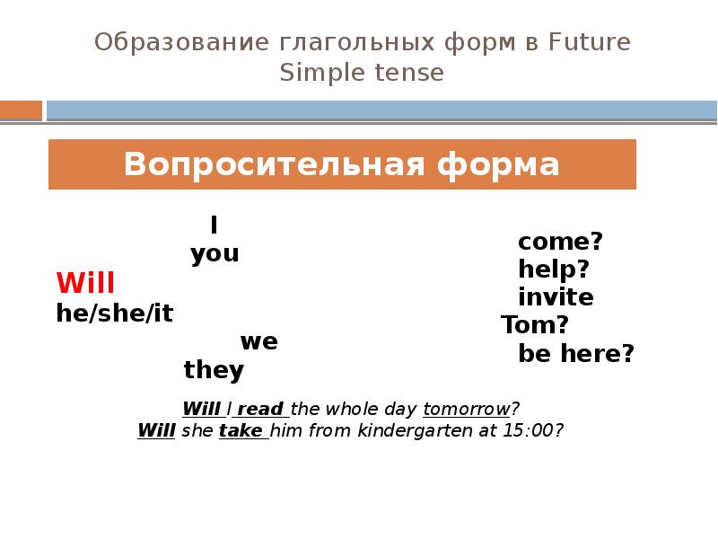 The Future Simple (going to & Pr. Cont.) - презентация, доклад, проект