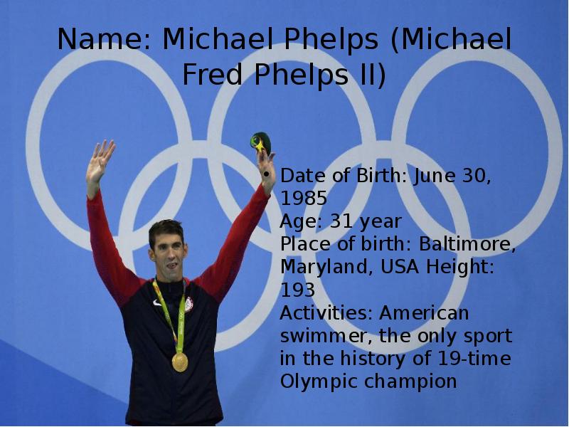 Project : My sport idol