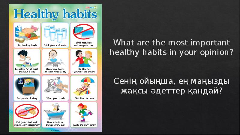Unit 8. Healthy habits