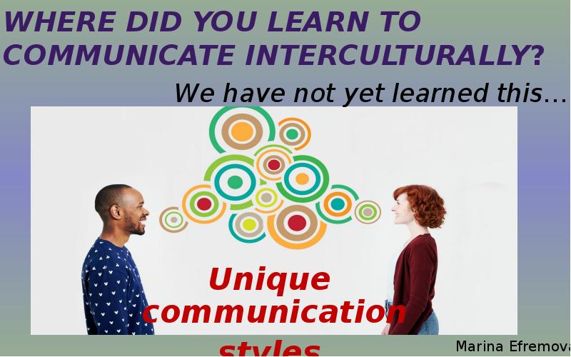 Becoming aware of your unique communication style Danila Mitrofanov