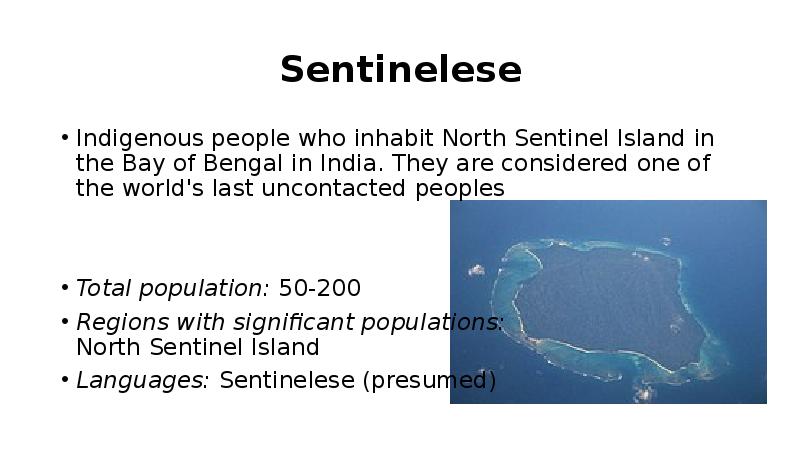Sentinelese