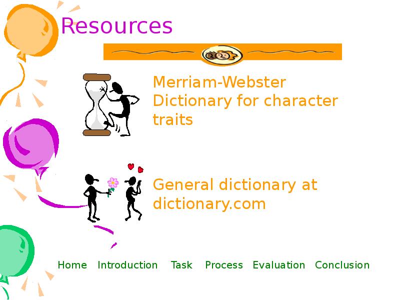 Characters Are Such Characters! A WebQuest to study character traits