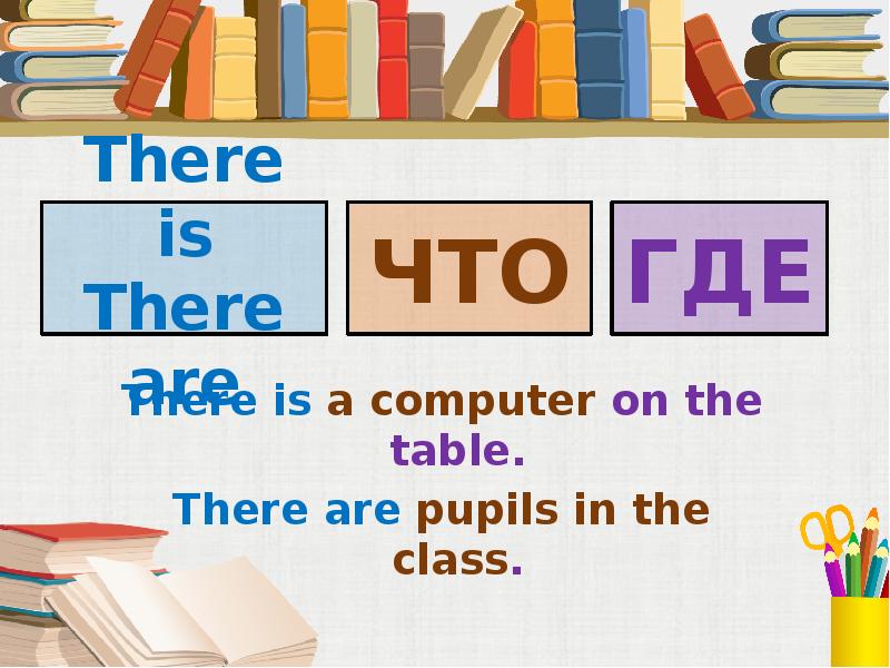 There is/There are