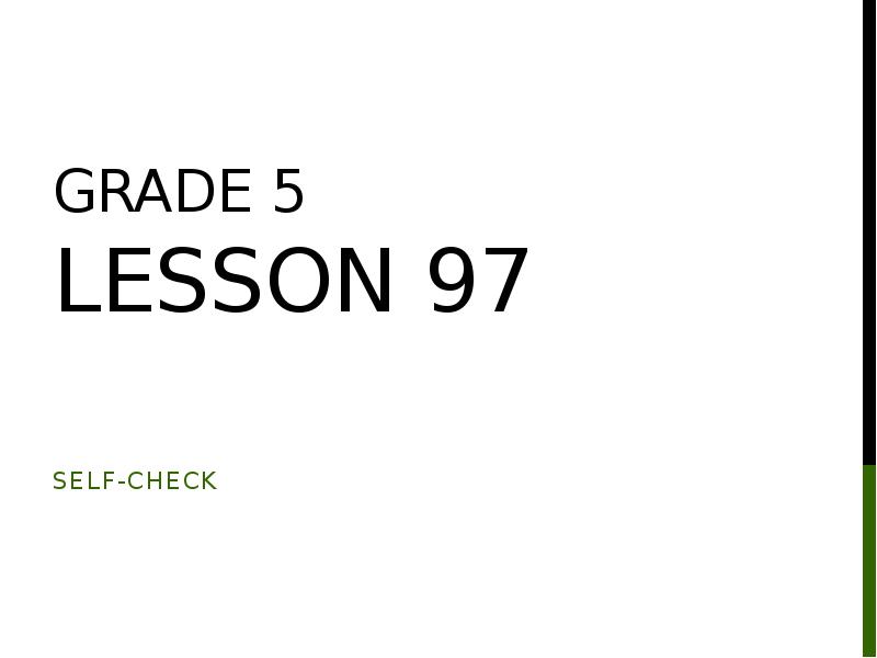 Grade 5 lesson 9 7