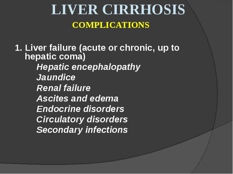 LIVER DISEASES