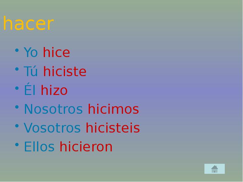 Vocabulario