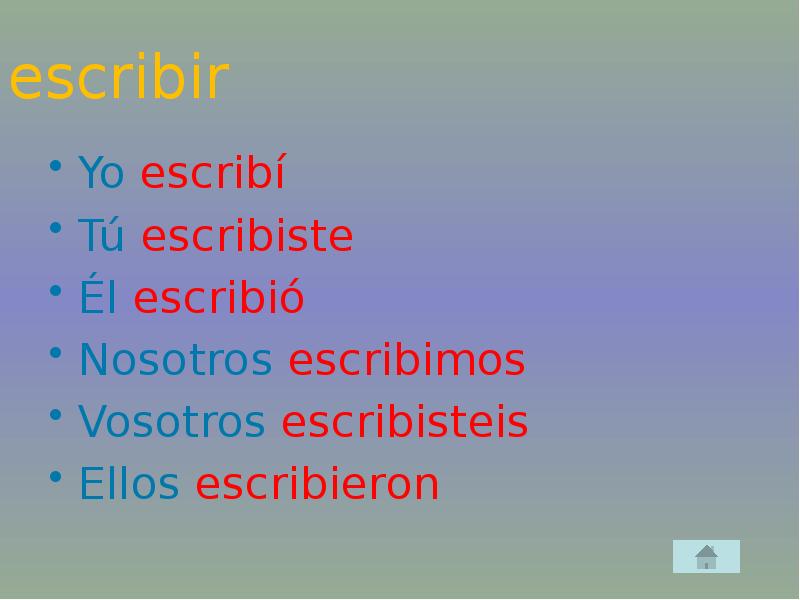 Vocabulario