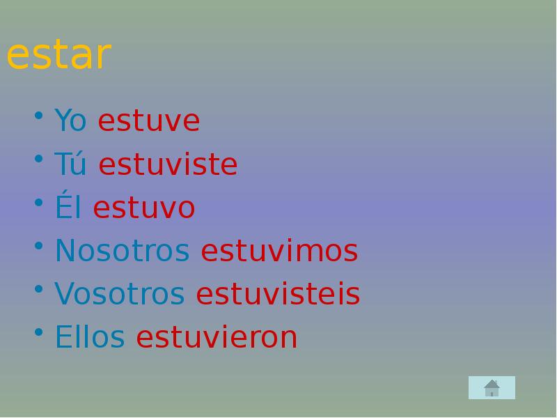 Vocabulario