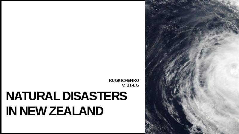 Natural disasters in new zealand
