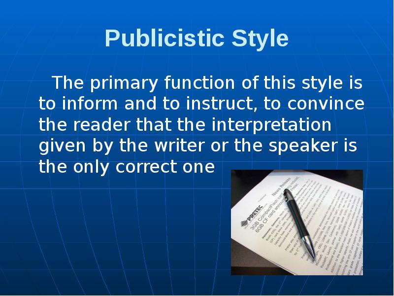 Functional Styles