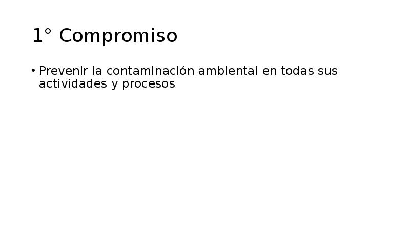 compromiso de barrick