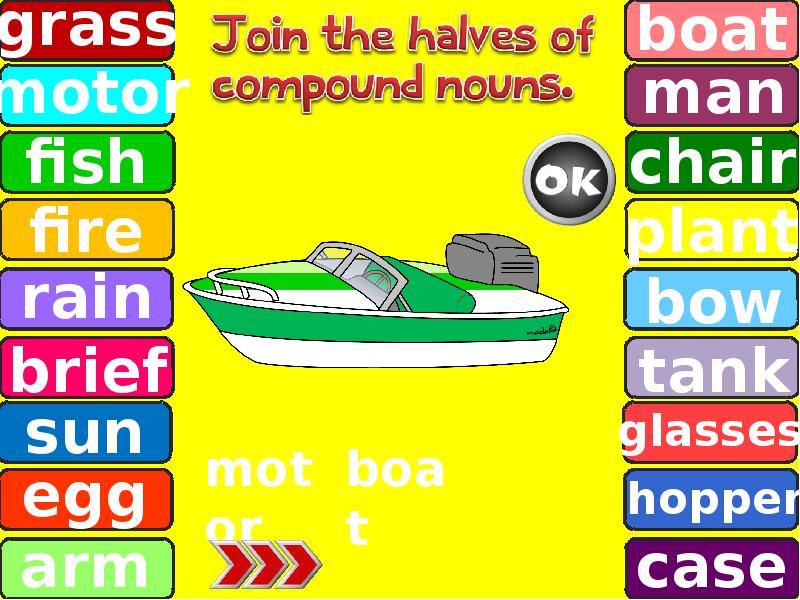 Compound nouns - GAME