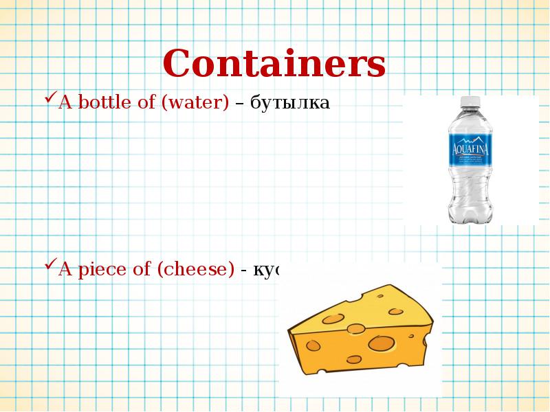 Quantifiers & Containers