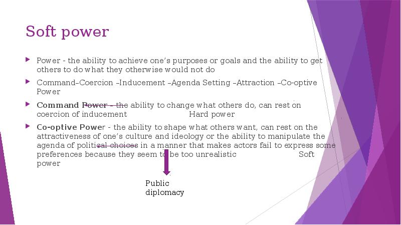 Culture as soft power