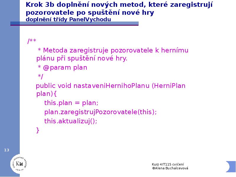 Další komponenty GUI menu, zobrazení HTML souboru,