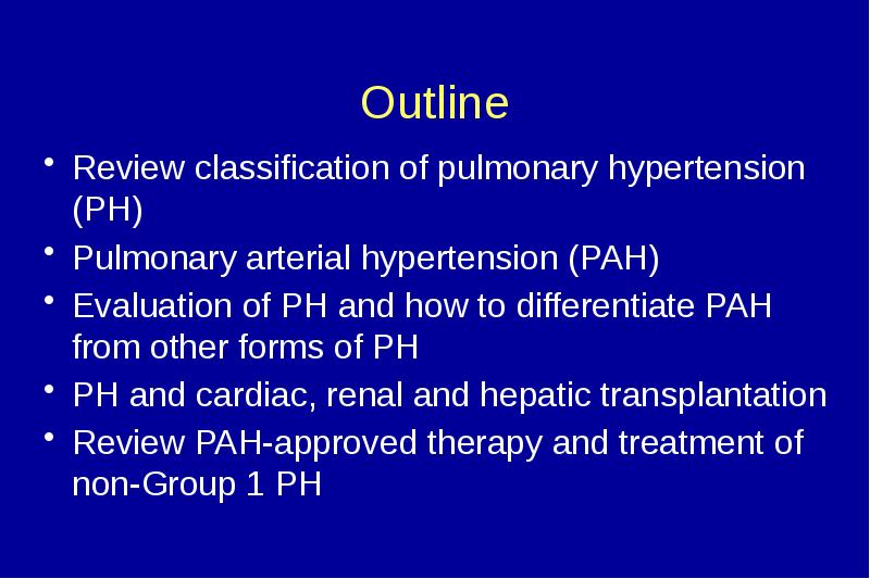 Pulmonary Hypertension-Pathways, Diagnostic